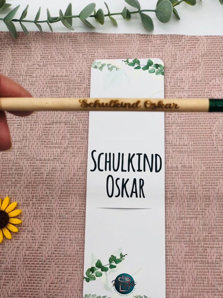 Geschenk zur Einschulung für Schultüte - Bleistift zum Einpflanzen Set – Pergifto